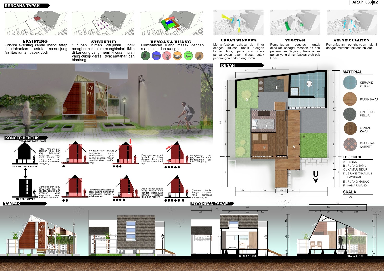 Tugas arsitektur dan hoby: SAYEMBARA RUMAH MURAH - UPI
