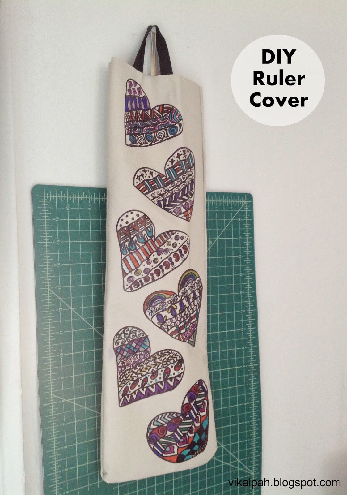 Vikalpah: DIY No sew Ruler cover