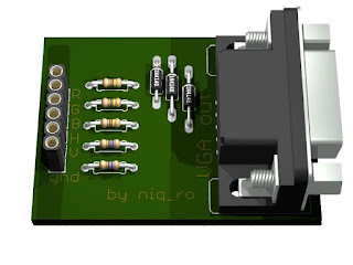 Arduino tehNiq: Arduino on VGA display