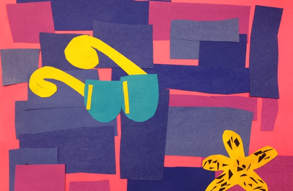 5th Grade - Construction Paper Collage