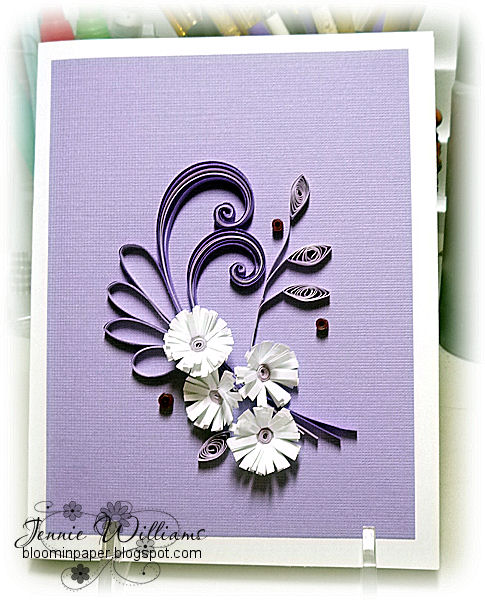 Bloomin' Paper: Quilled cards