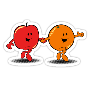 Disciplined Indulgence : Apples and Oranges