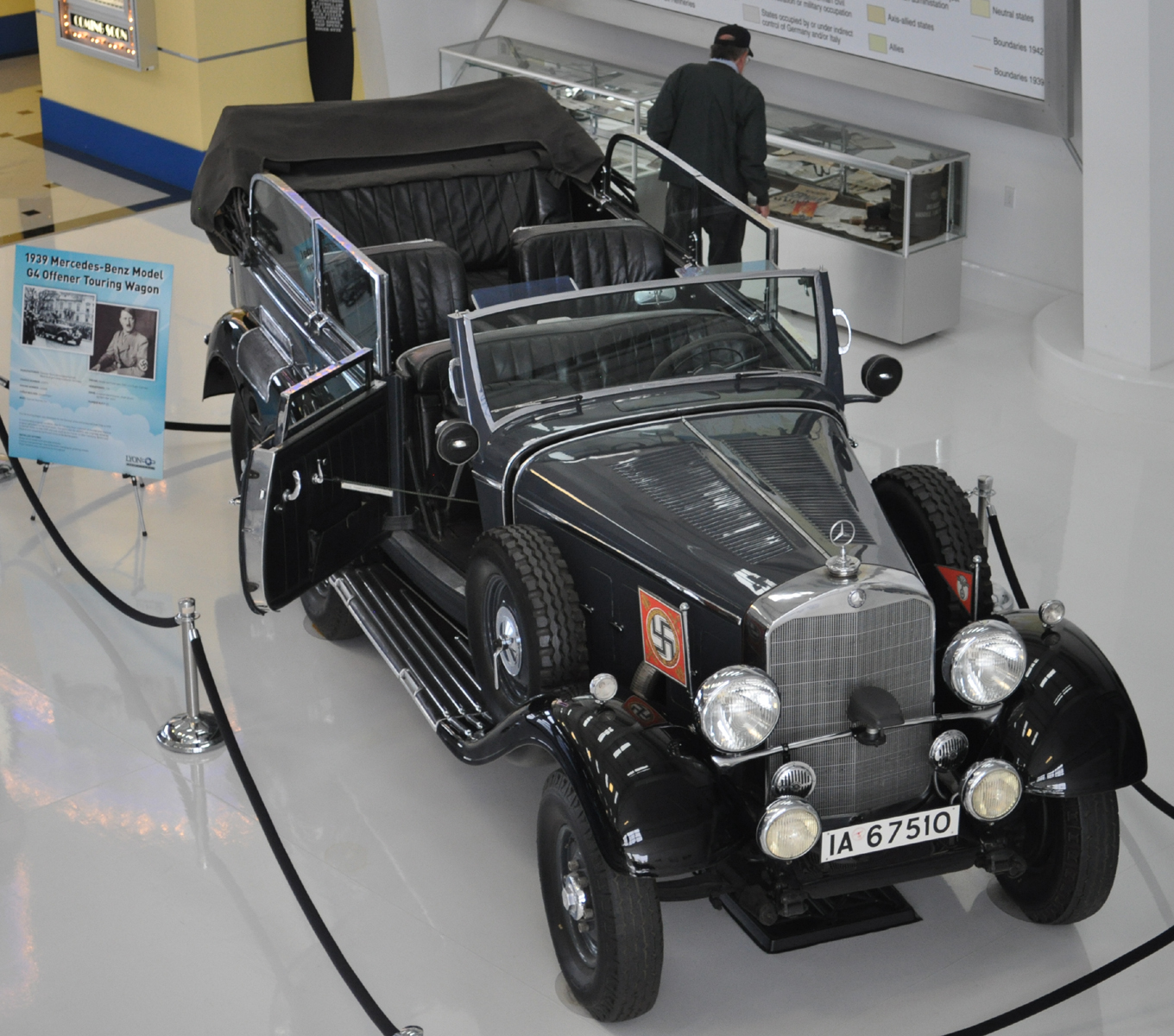 Hitlers parade car, a 1939 Benz G4 Offner open touring wagen, - old car ...