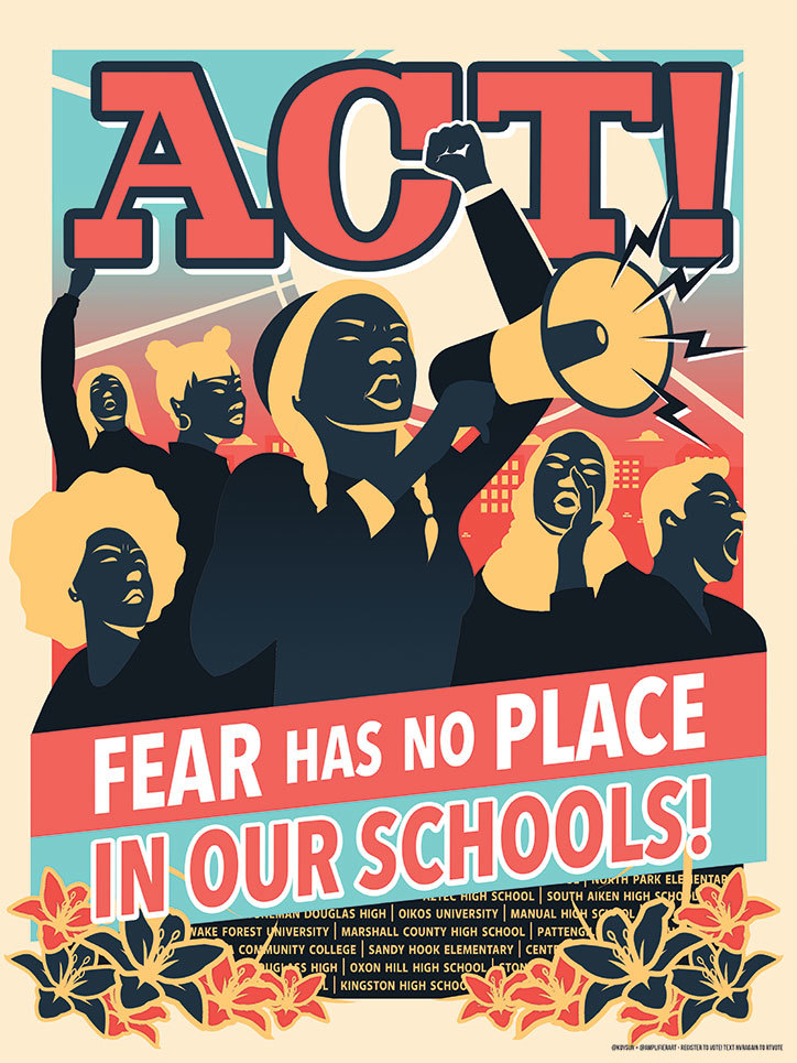 Downloadable Posters For March for our Lives Protest