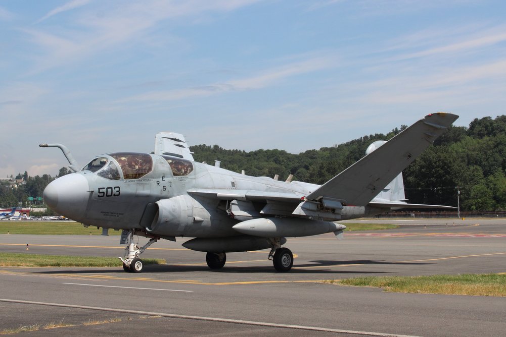 A Scale Canadian: EA-6B Delivered to the Museum of Flight