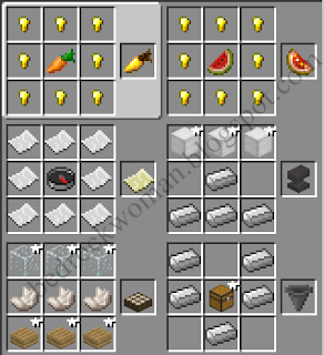 MINECRAFT: Todos los crafteos de Minecraft 1.9