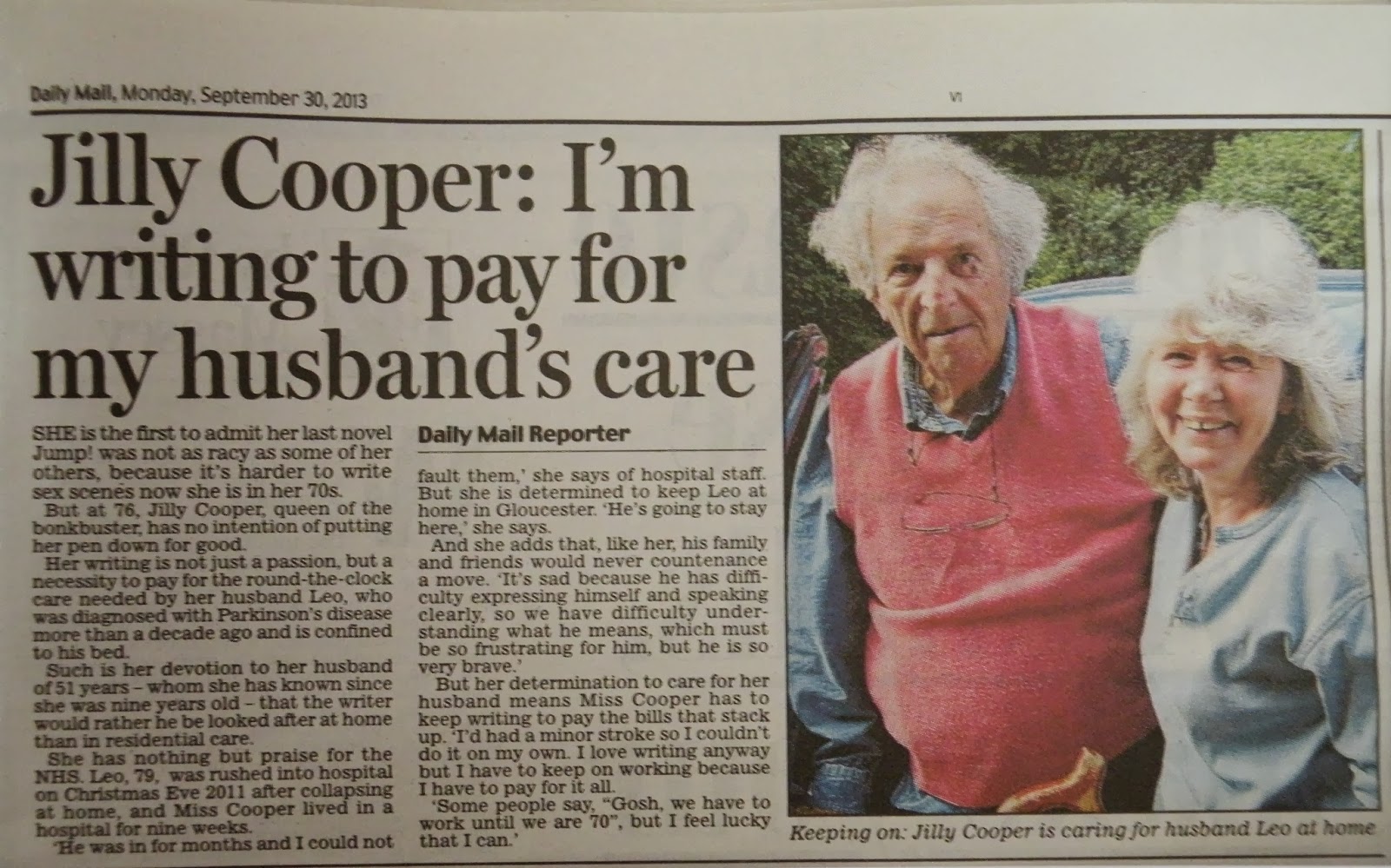 Guernsey Author Marilyn Chapman: HELLO JILLY...