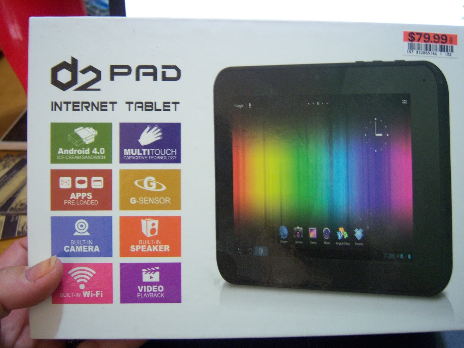 The Joly Life: Review of D2 tablet with Android Operating System