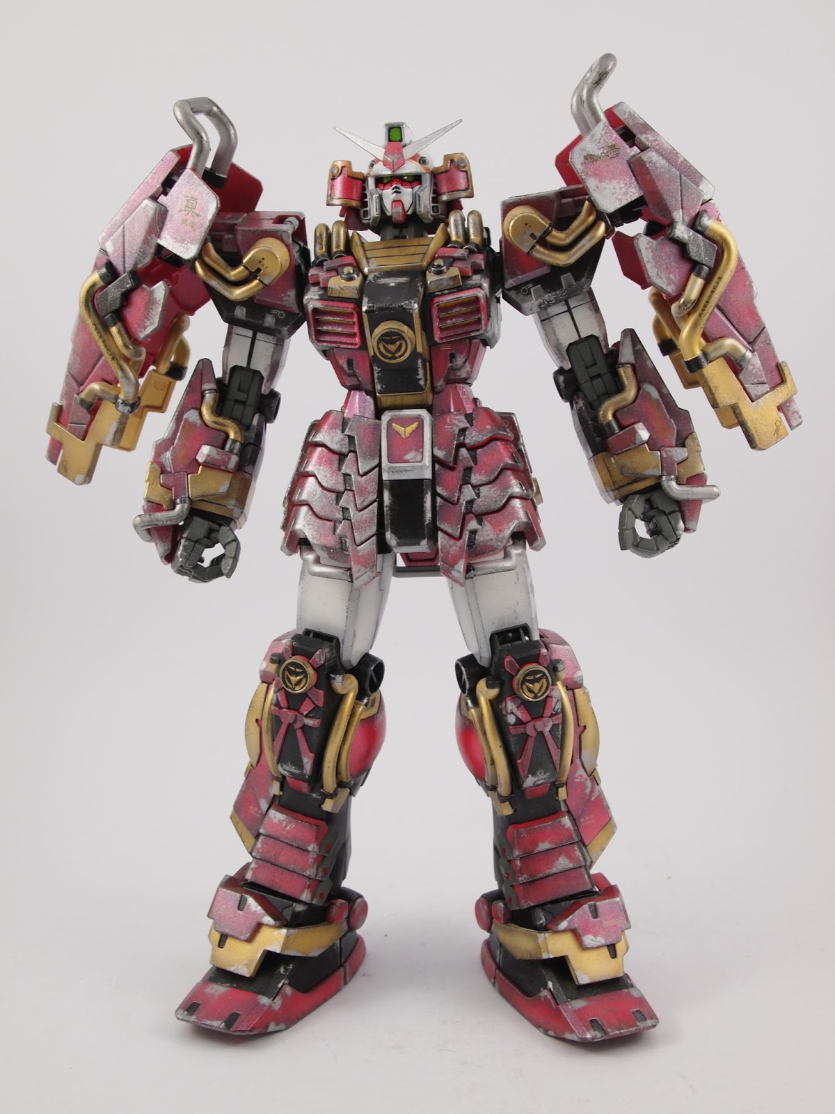 Arashi no Kumo: Painted Kit: 1/100 MG Shin Musha Gundam