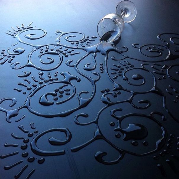 coolest water art ~ some art and craft ideas