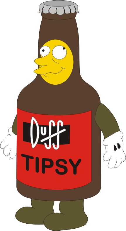 The Simpsons Vector Blog: Cerveza Duff 2