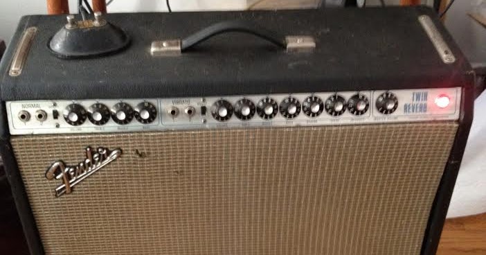 Jefs Tube Amp Blog: 1973 Fender Twin Reverb with rare JBL speakers