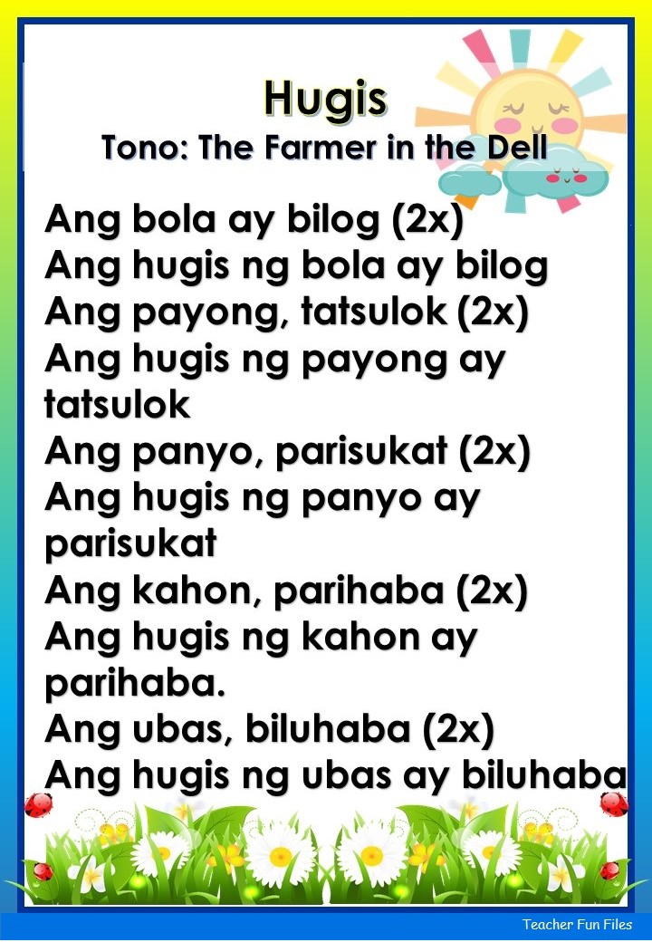Teacher Fun Files: Tagalog Reading Passages 9