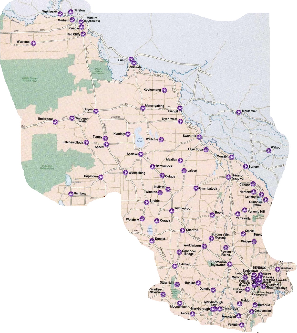 The River of Life.: Map