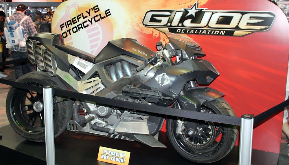 Just A Car Guy: GI Joe movie motorcycle, Firefly's