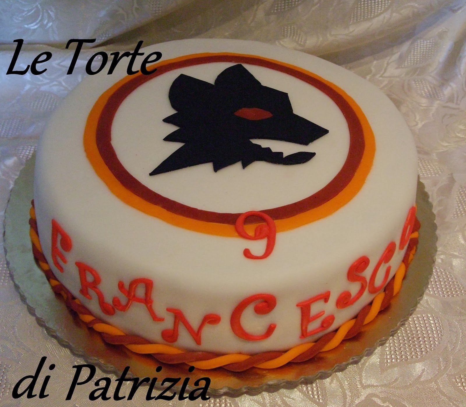 Le Torte di Patrizia passione e fantasia: Torta Lupo della Roma