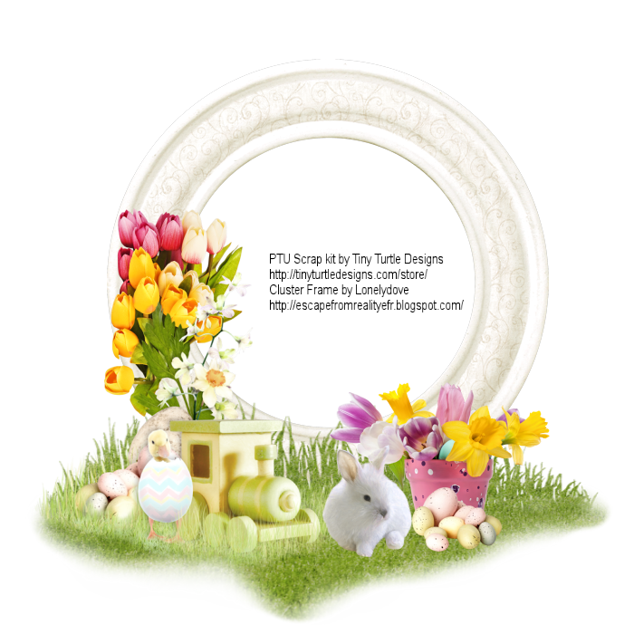 Escape From Reality Blog: FTU 'Bright Spring' Cluster & Cluster Frames