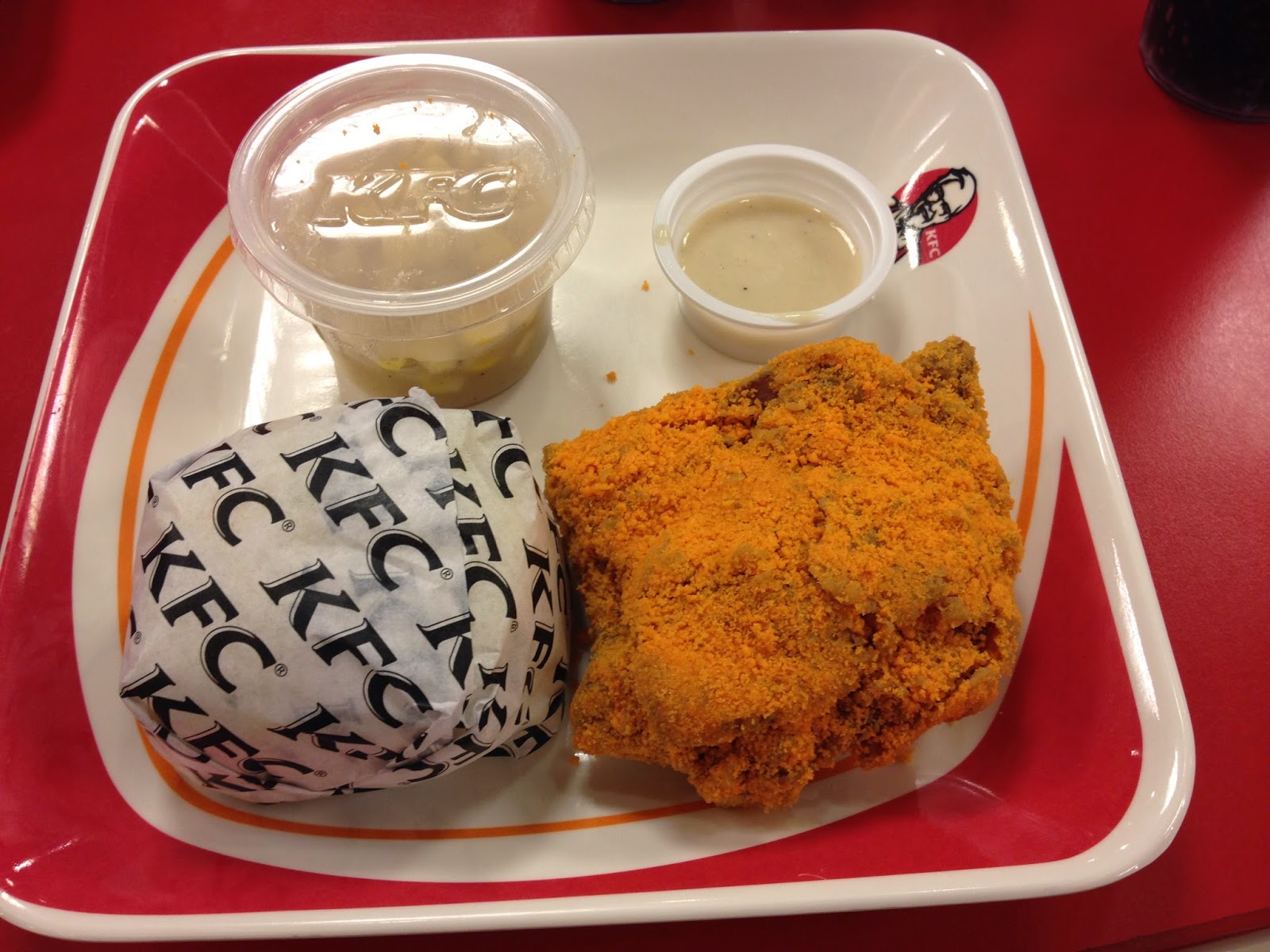 Stylestat: KFC CO + Creations Crispy Cheese Chicken topped with bits of ...
