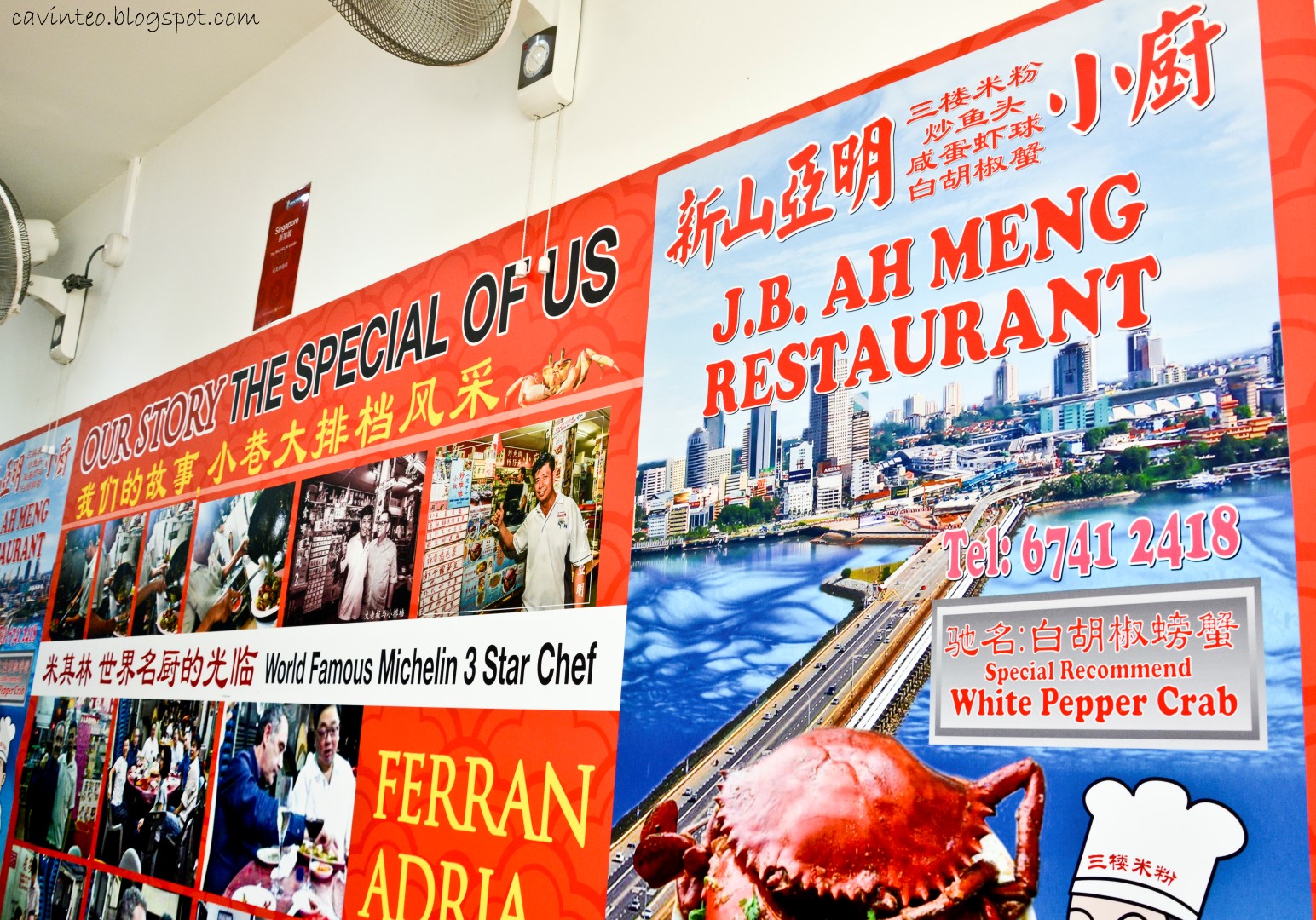 Entree Kibbles: JB Ah Meng Tze Char Restaurant (新山亚明小厨) in Singapore ...