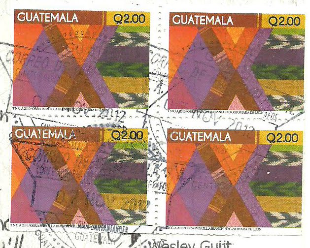 Collecting postcards from all around the world: Guatemala