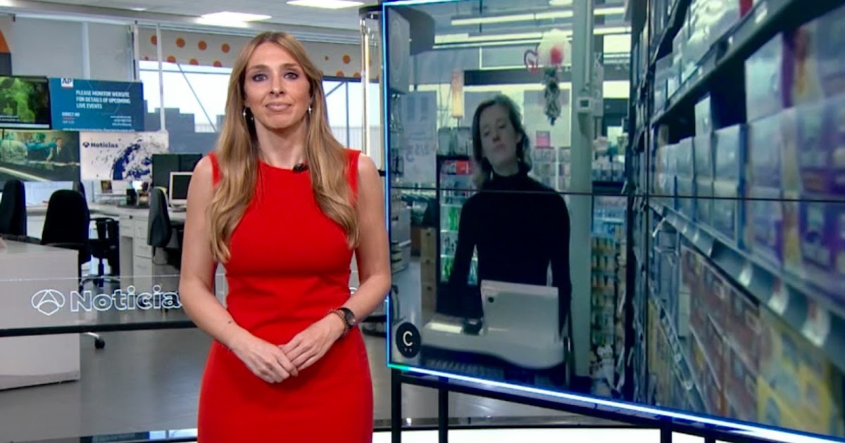 Miss Presentadoras TV: Beatriz Solano. A3 Noticias Fin de Semana (26/4/20)