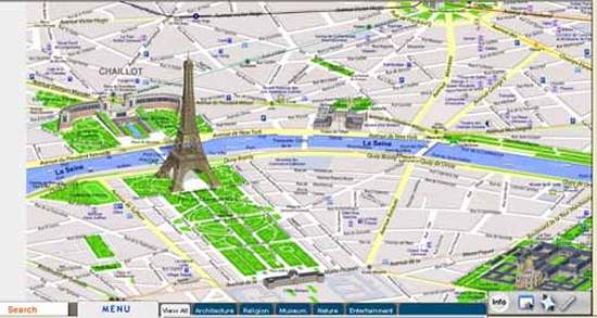 París - Europa: Mapa De Paris