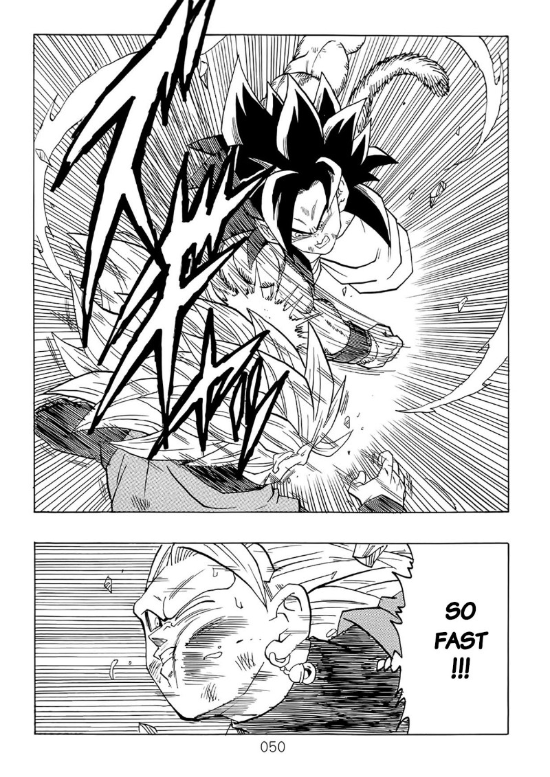 #1 Young A5 76pages Doujinshi Dragon Ball DBVS Dream match Goku black vs SS4 Animation Art ...