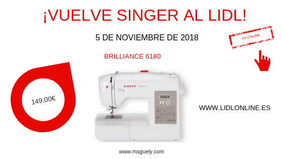 ¡VUELVE SINGER AL LIDL!
