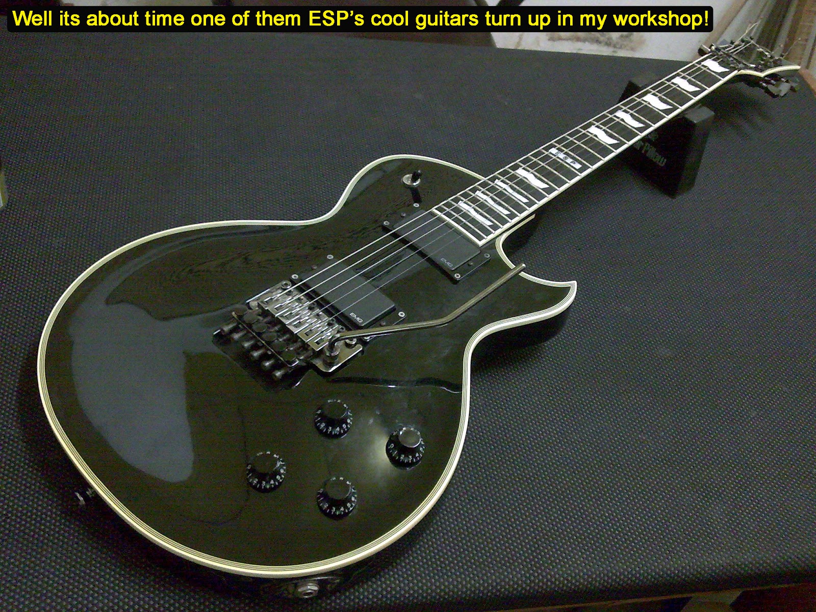 Membaiki alatan muzik : ESP Eclipse II FR