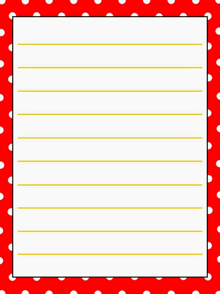Minnie in Red Free Printable Notebook. - Oh My Fiesta! in english