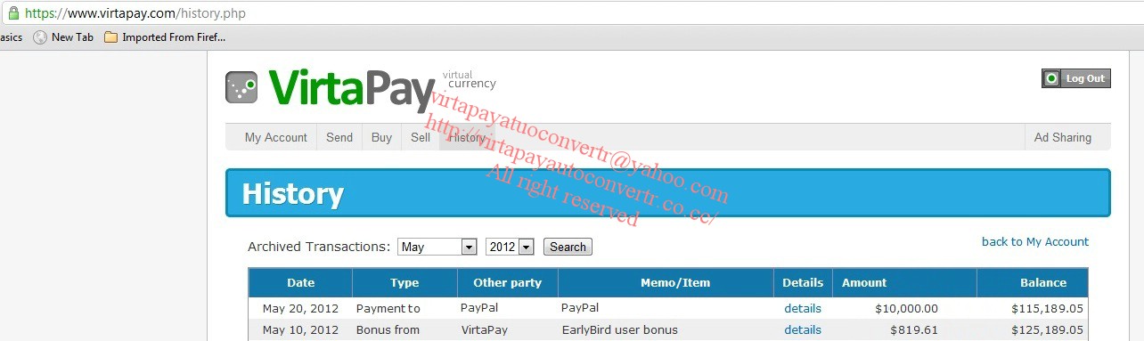 VirtaPay Auto Converter