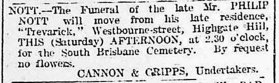 Nott and Wright Family History: Ch:9- Philip Nott- Family Deaths, and a ...