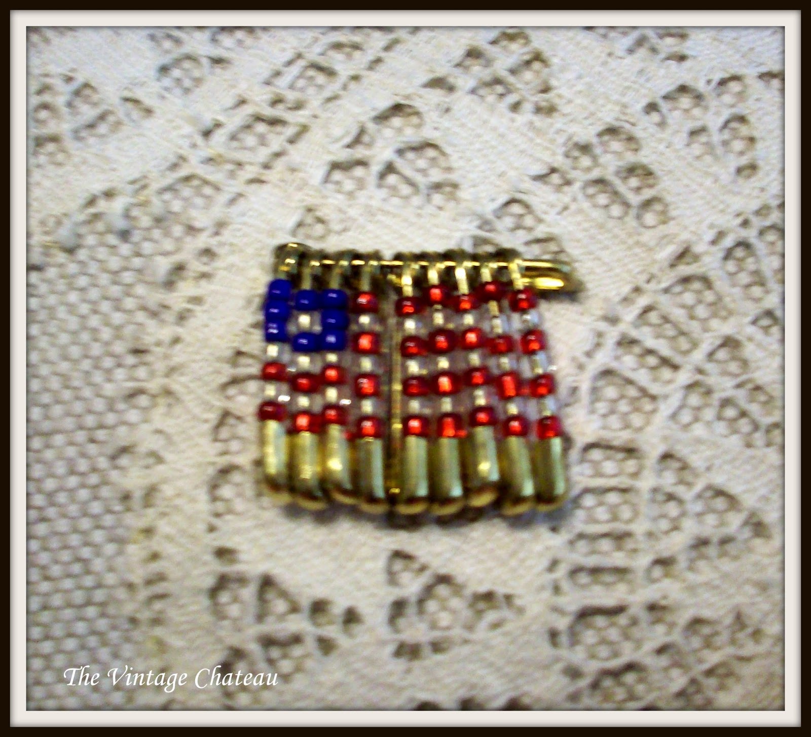 The Vintage Chateau: Flag Pins