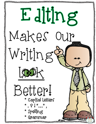 First Grade Wow: Revising and Editing! Another Redo!