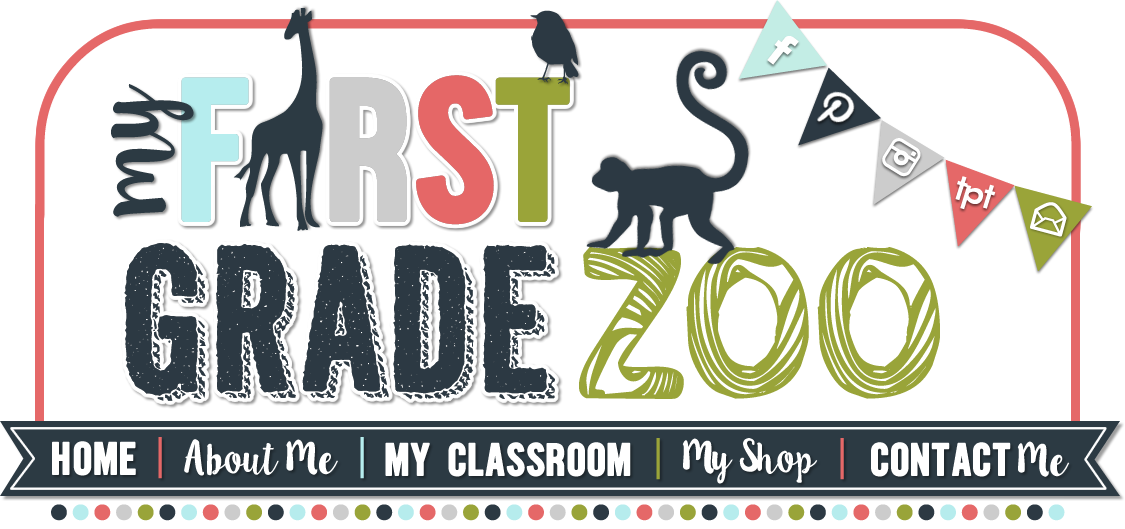 My First Grade Zoo: Back to School Sight Words