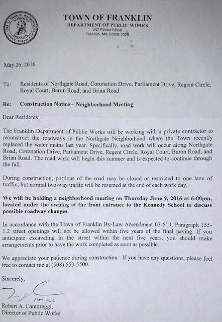 Franklin Matters: Northgate / Coronation Drive Neighborhood meeting ...