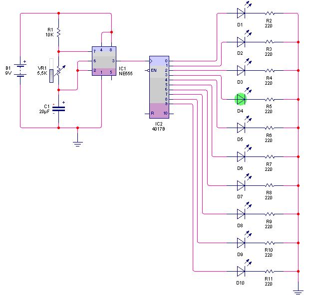 Terpopuler 32+ Rangkaian Running LED