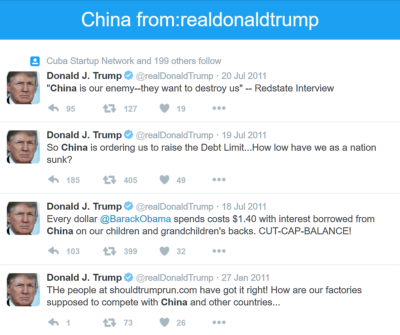 CIS 471: Trump's China tweets -- data for historians, political ...