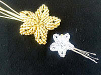 muchoscomplementos: flores de macrame