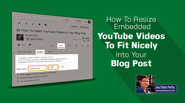 Jay s Hub How To Resize Embedded YouTube Videos To Fit Nicely In Your Jay s Hub How To Resize Embedded YouTube Videos To Fit Nicely In Your