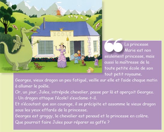 Le bac à livres: "La Princesse, le dragon et le chevalier intrépide" de ...