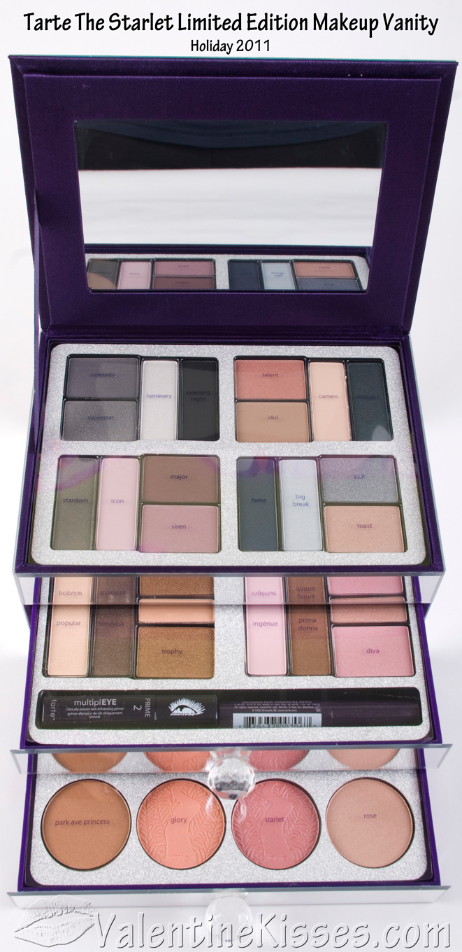 Valentine Kisses: Tarte The Starlet Limited Edition Makeup Vanity ...