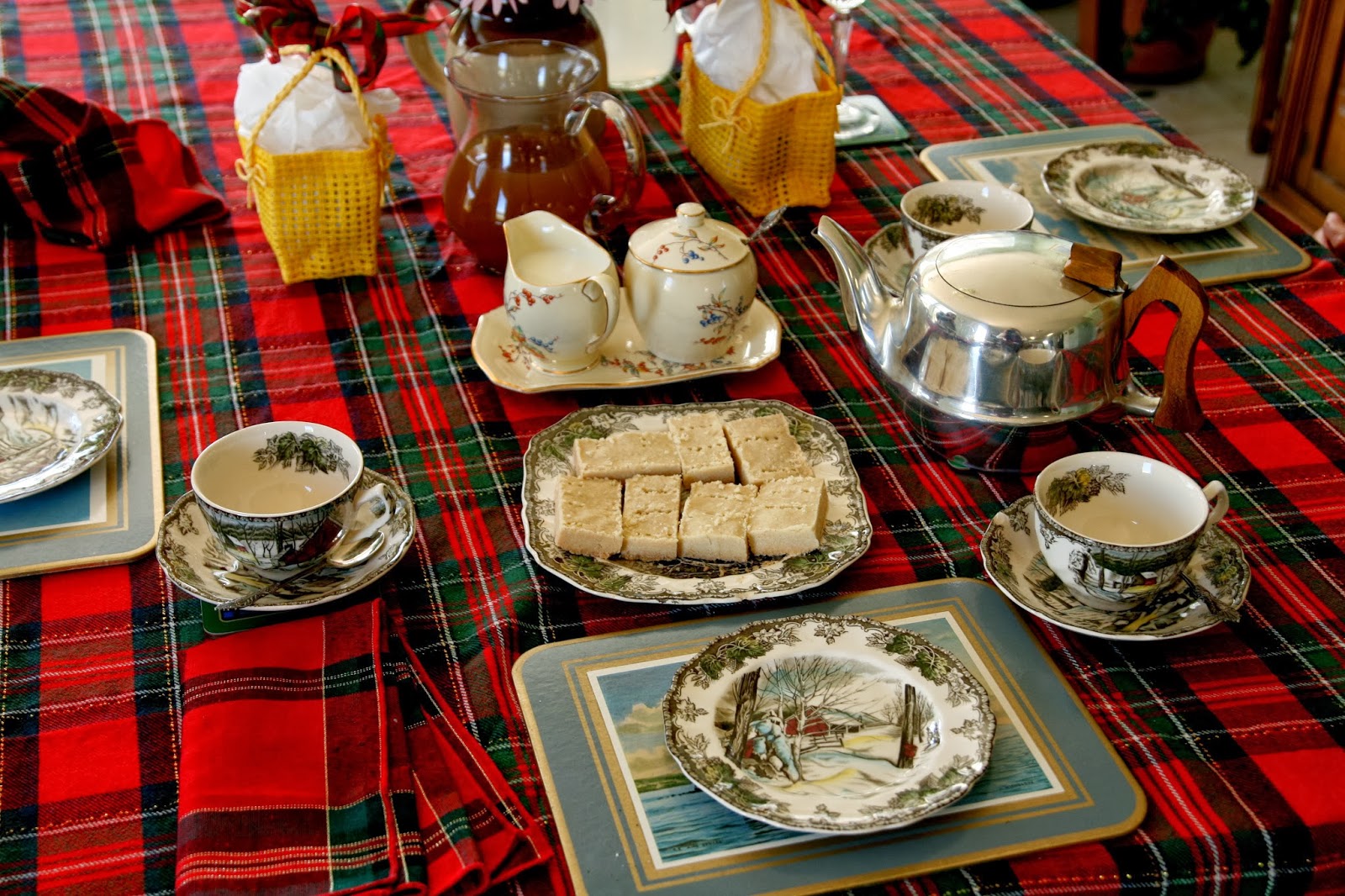 Blackberry Rambles: The Tea Trolley: Scottish Lunch