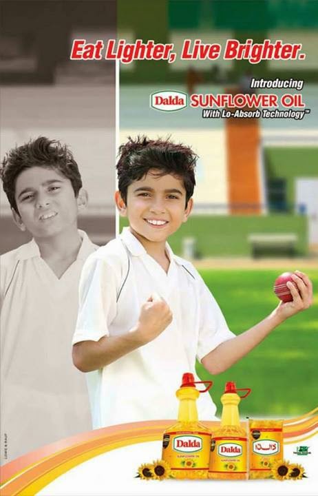 Dalda Sunflower Oil Print ADs 2014 Sohai Ali Abro | Myipedia | TVC ...