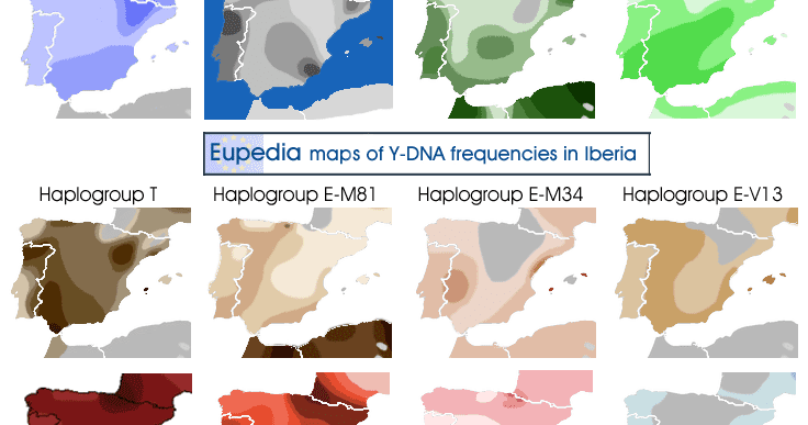 Hyperborea: alguns mapas ibéricos de Y-DNA