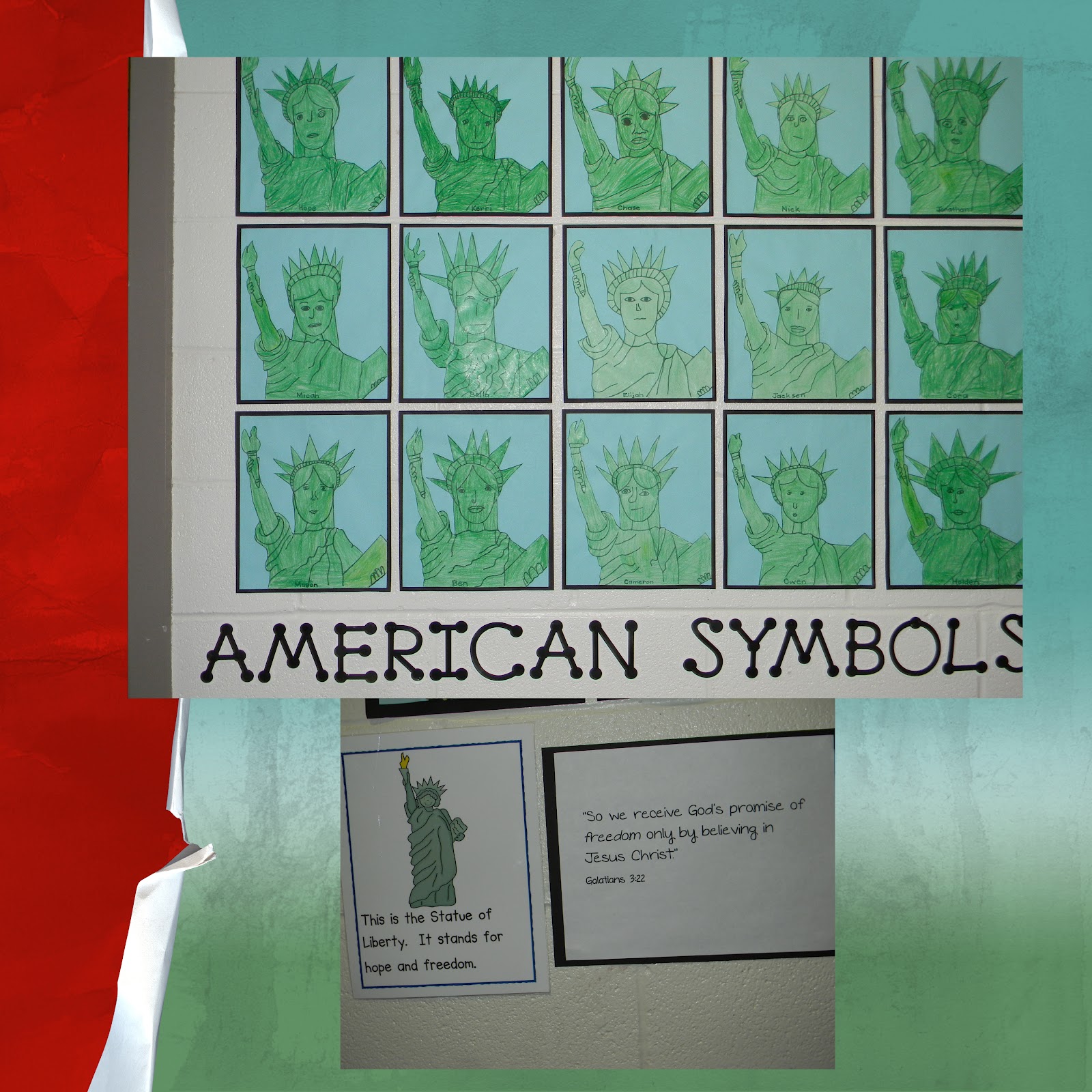 Mrs. Perry's Kindergarten!: Lady Liberty