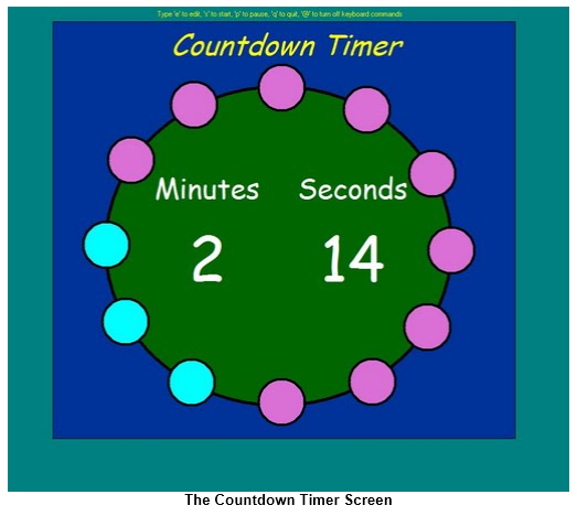 Adapting Creatively: Use Visual Timers to Ease Transitions