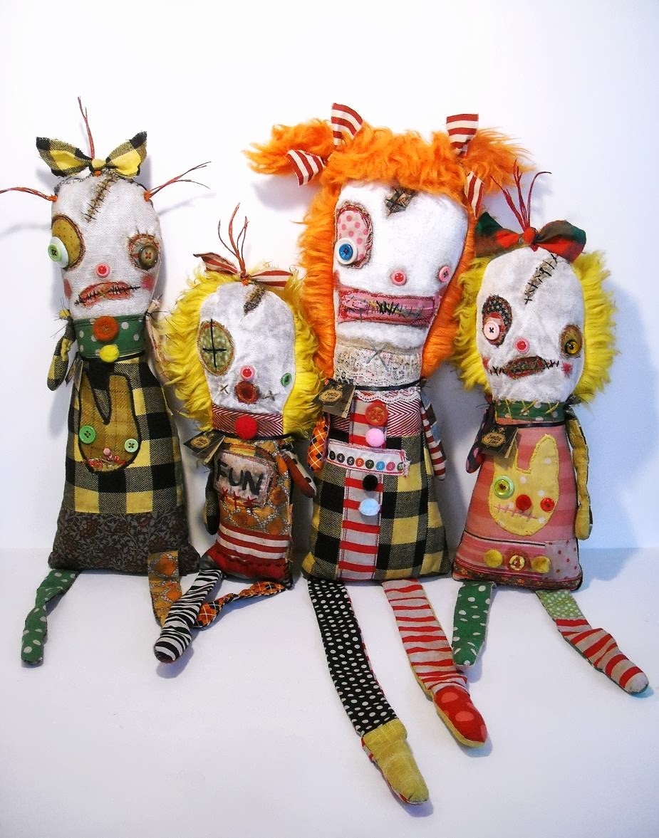 Junker Jane Monster Art Dolls: August 2013