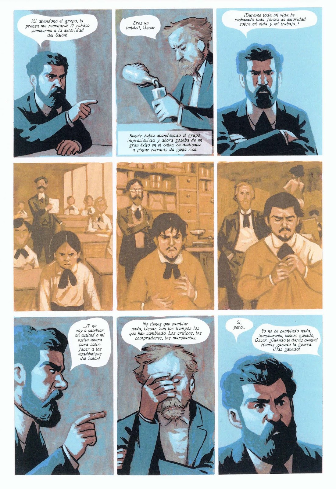 Galicia Comic: Monet. Nomada de la luz