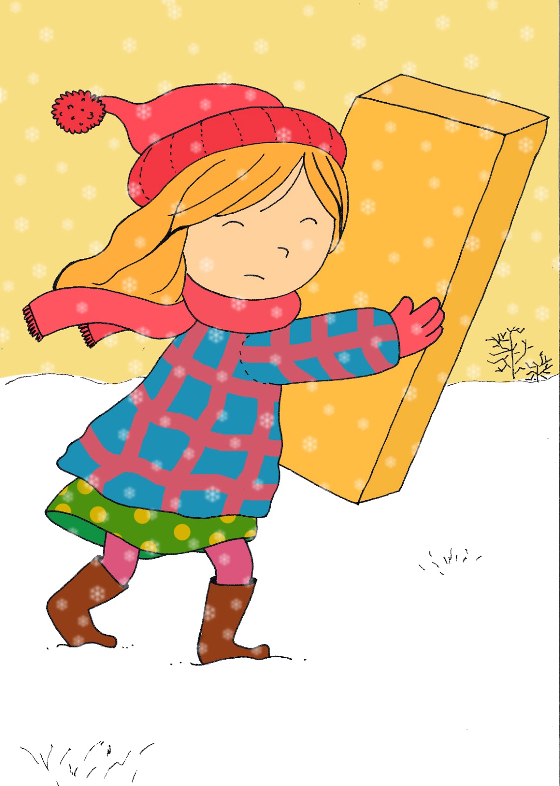 The Guardian Project: Day 139: Drawing Brave Irene with William Steig